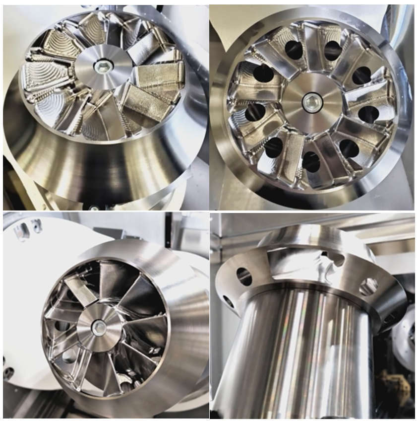 Machining a Titanium Mixed-Flow Shrouded Impeller