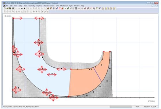 Optimizing the Radial-to-Axial Duct Geometry for a Gas Turbine Radial ...