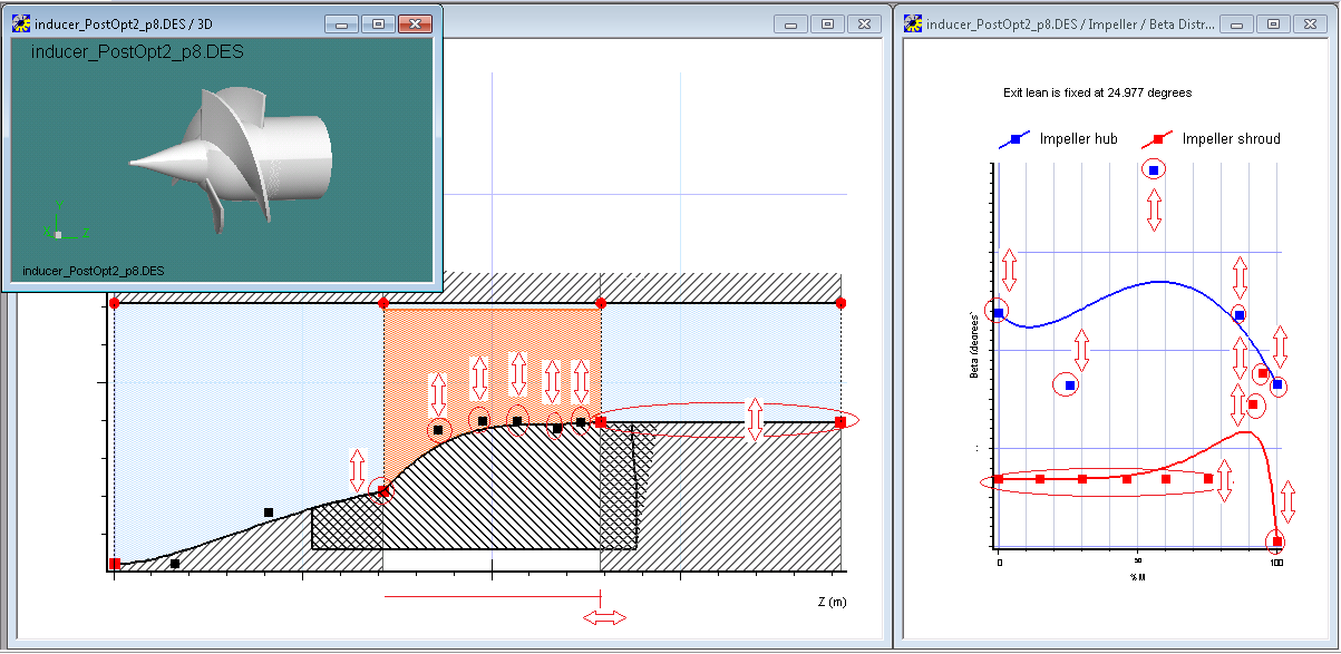 Optimizing the Screw Inducer for a Pump