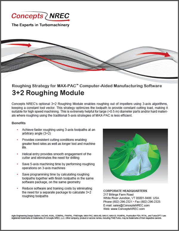 Turbomachinery Roughing | Concepts NREC